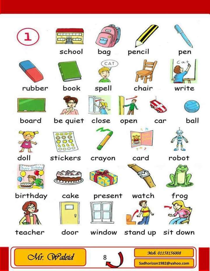 My Picture Dictionary – Materials For Learning English