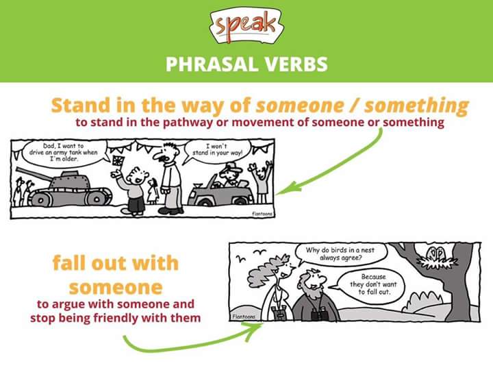 Common Phrasal Verb List – Materials For Learning English