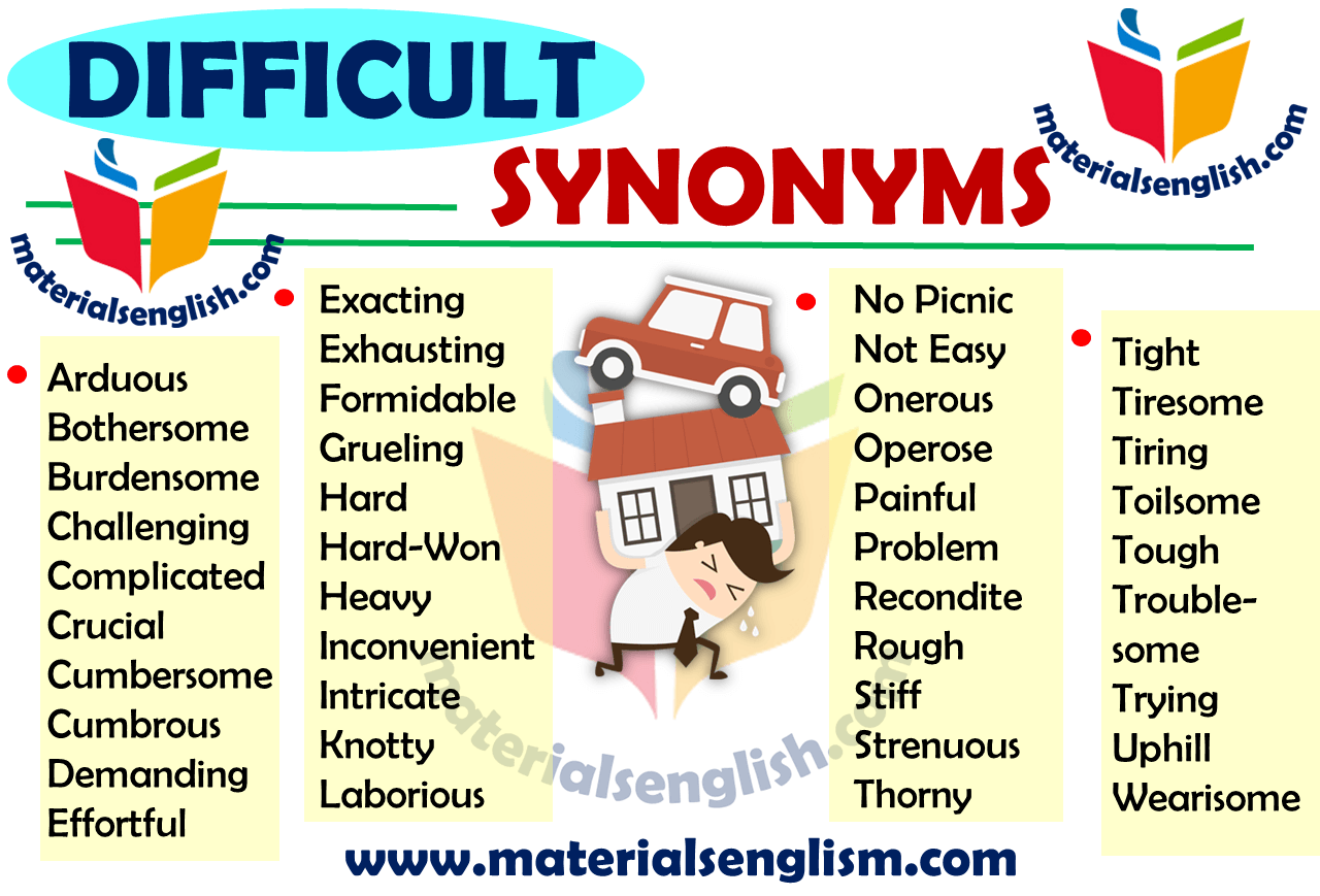 Other Ways To Say Difficult In English Materials For Learning English Other Ways To Say Difficult In English Materials For Learning English